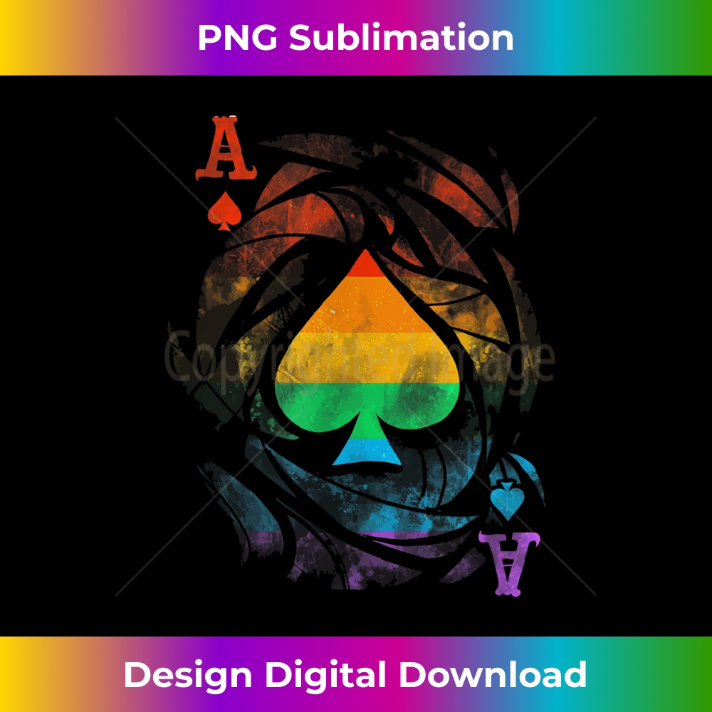 Gay Pride LGBTQ+ Rainbow Flag Colourful Ass Playing Card - B | Inspire ...