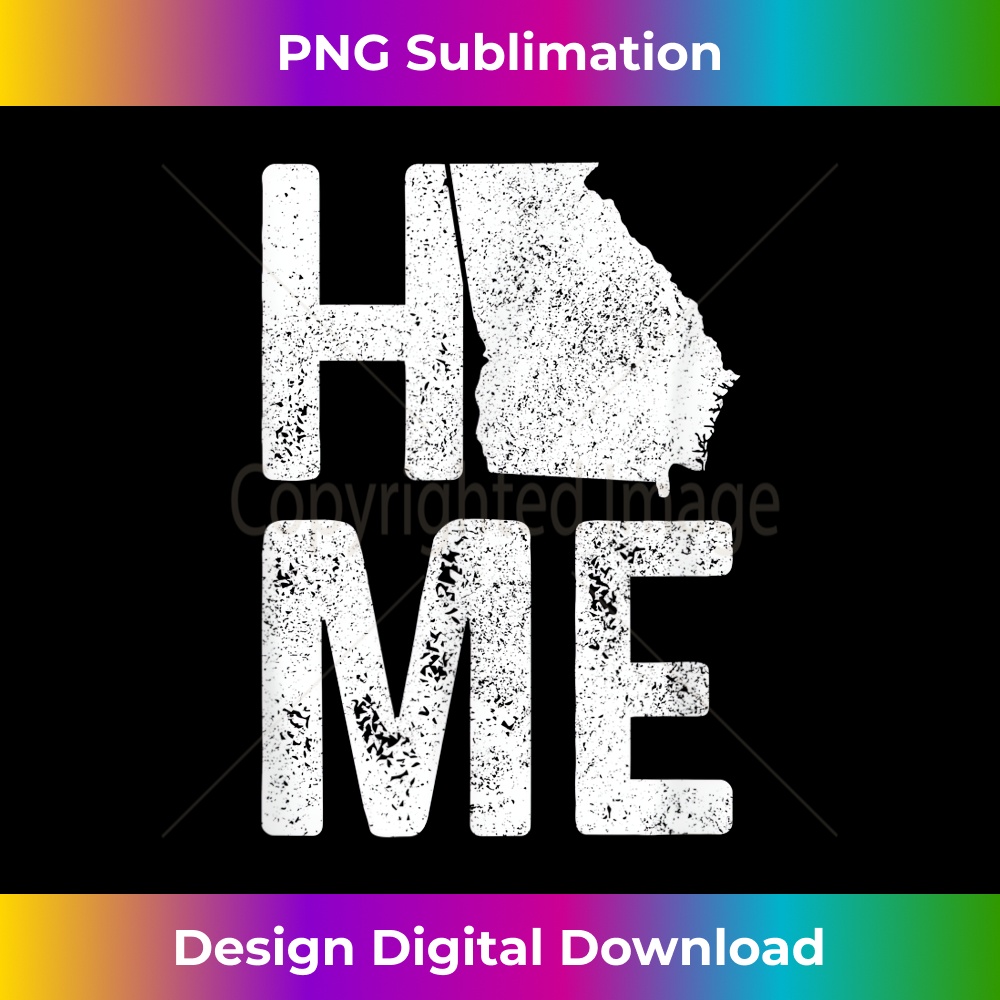 Georgia Home Vintage State Map Pride - Innovative PNG Sublim | Inspire ...