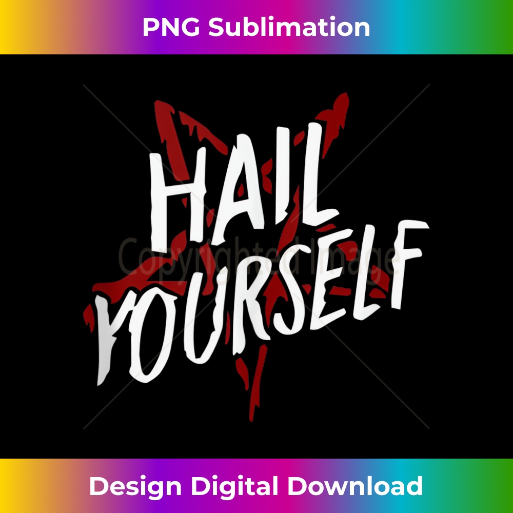 Hail Yourself LPOTL Hail Satan Pentagram Pentacle Horror Fan | Inspire ...
