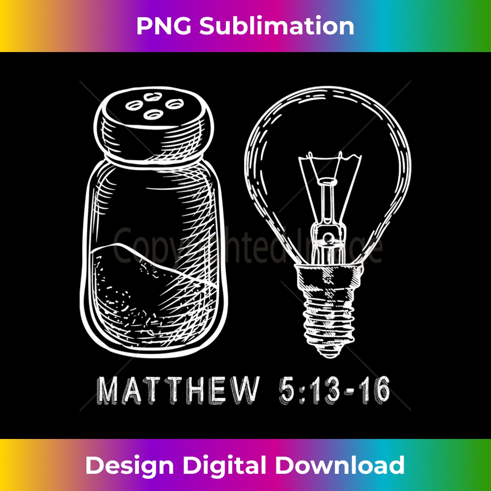 Bible Verse Salt And Lamp You Are The Light Of The World - C | Inspire ...