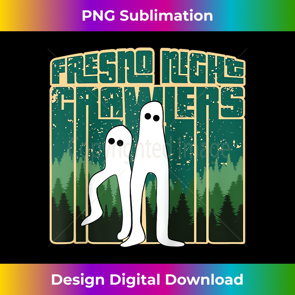 Fresno Night Crawlers - Retro Cute Cryptid Haunted Pants Rag | Inspire ...