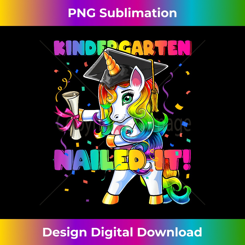 Flossing Unicorn Kindergarten Graduation Cap for Girls - Sub - Inspire ...