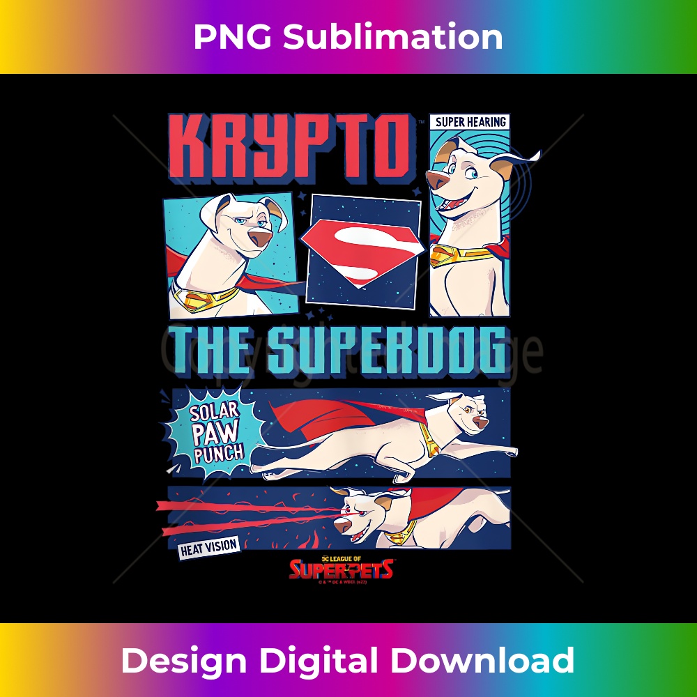 DC League Of Super-Pets Krypto The Superdog Comic Panels V2 | Inspire ...