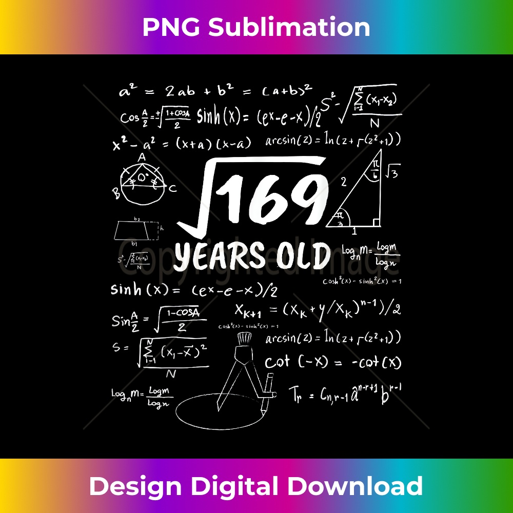 Square Root Of 169 13th Birthday 13 Year Old s Math - Artisa | Inspire ...