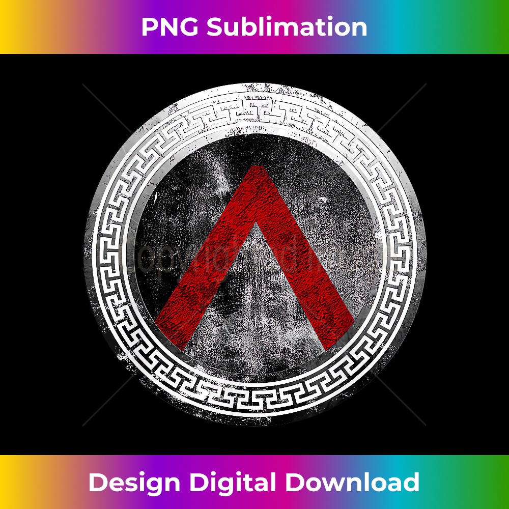 Spartan Warrior Lambda Shield Ancient Greek Vintage - Timele | Inspire Uplift