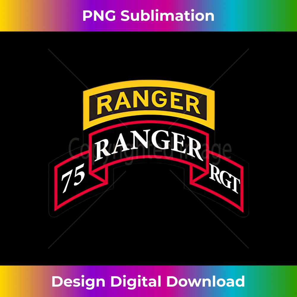 Army Ranger - 75th Ranger Scroll & Tab for Boys, Girls, - Lu - Inspire ...