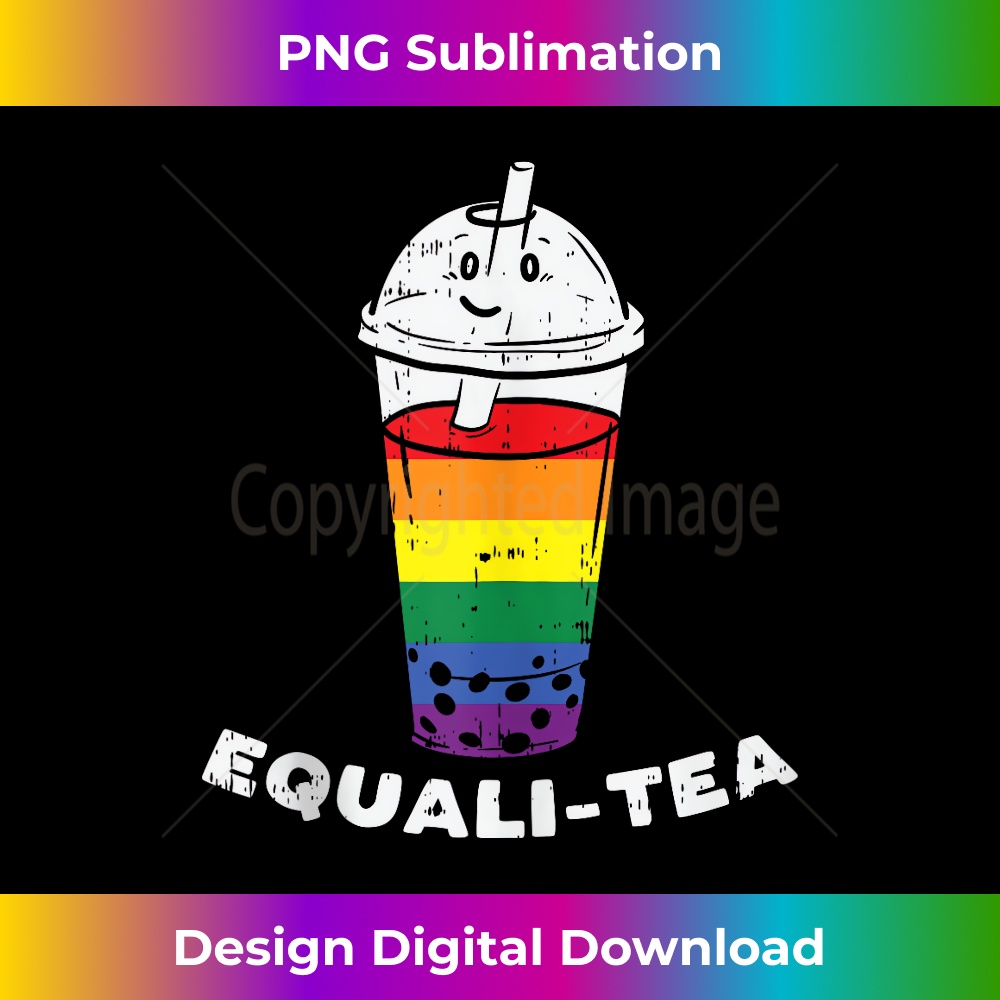 Equalitea Rainbow Boba Bubble Milk Tea Gay Pride LGBT - Arti | Inspire ...