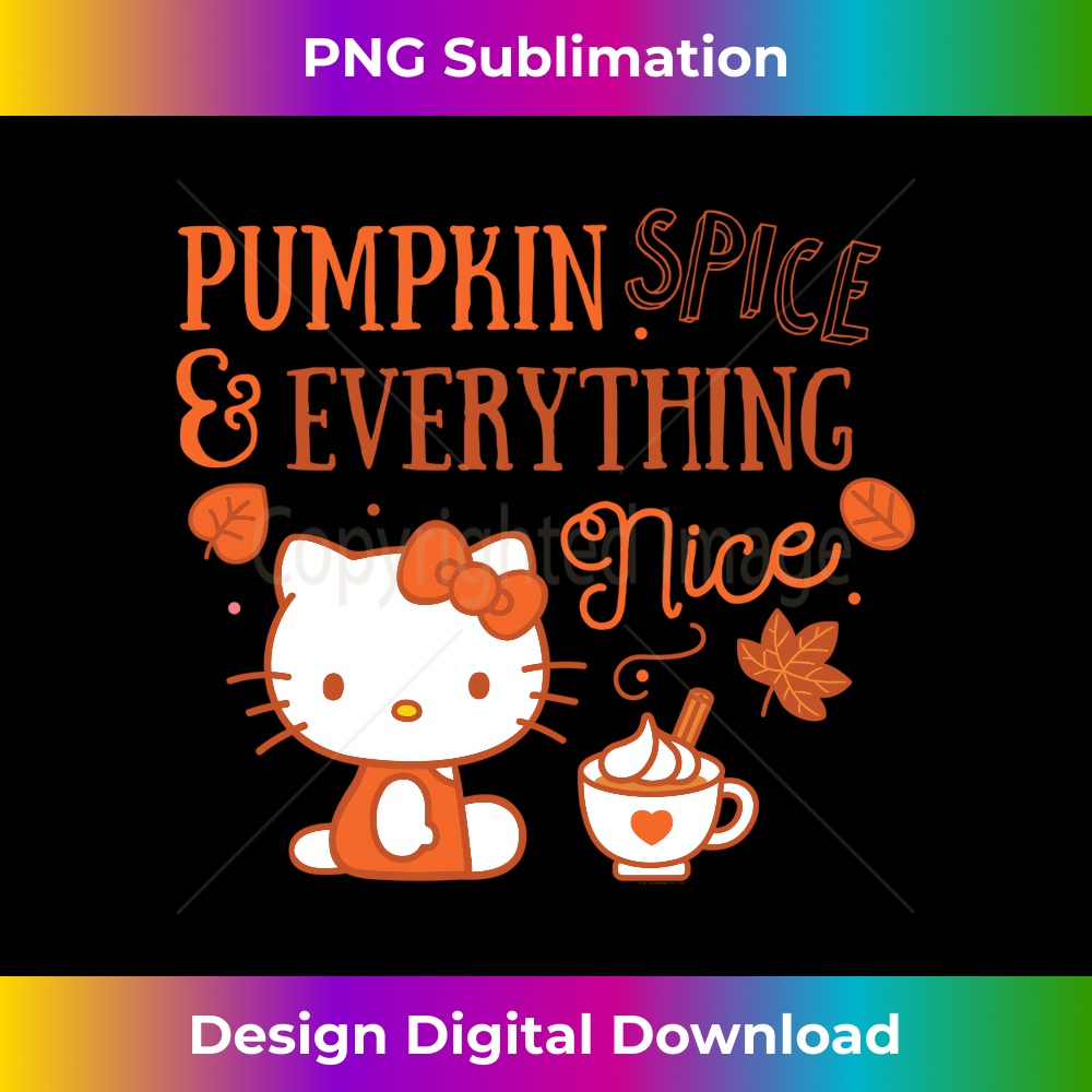 Hello Kitty Pumpkin Spice And Everything Nice - Sleek Sublim | Inspire ...