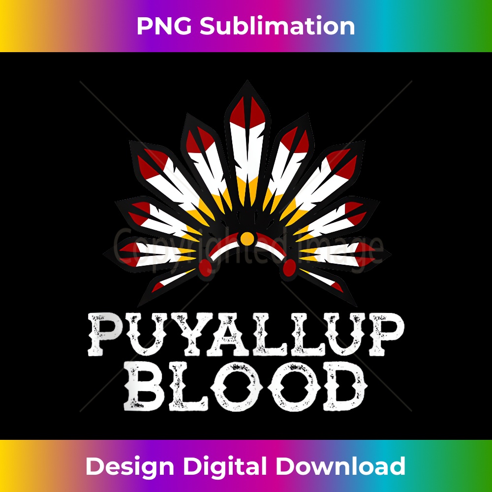 Puyallup Tribe Headdress Proud Native American Puyallup - De | Inspire Uplift