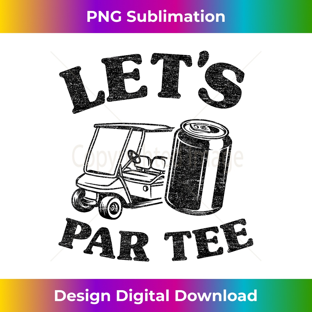 Let's Par Beer Cart Golf Cart Pun Golfers Funny Golfing - Ur | Inspire ...