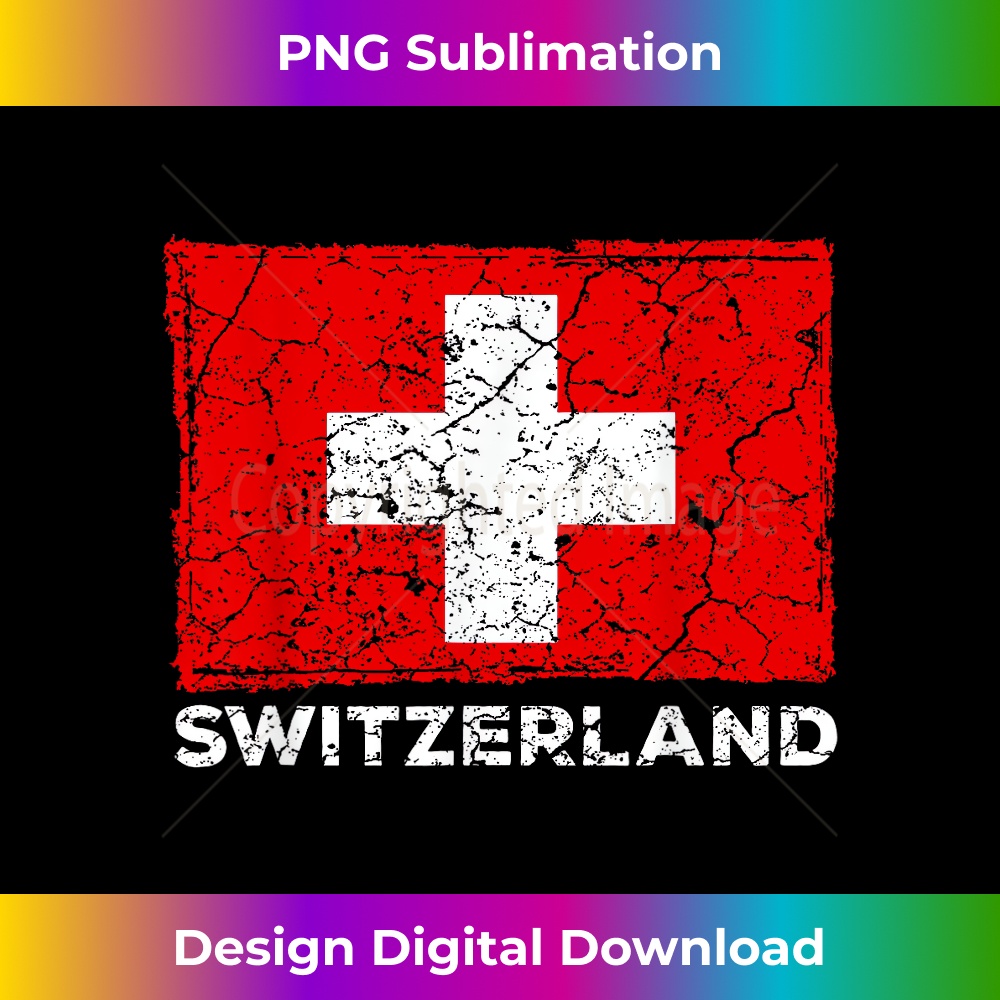 Swiss Flag Switzerland National Flag Vintage - Edgy Sublimat | Inspire ...