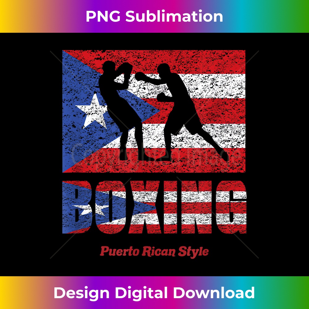 Puerto Rican Style Boxer National Flag Puerto Rico Boxing - | Inspire ...