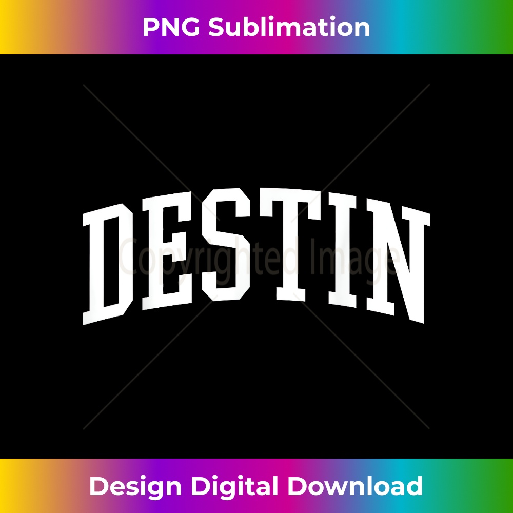 Varsity Destin Florida - Crafted Sublimation Digital Downloa | Inspire ...