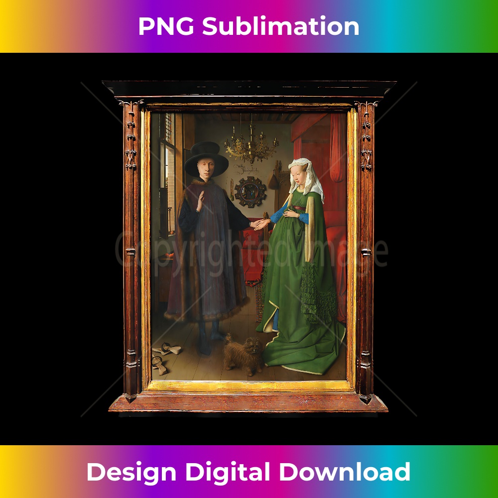 Jan van Eyck, The Arnolfini Portrait, 1434 in Original Frame | Inspire ...