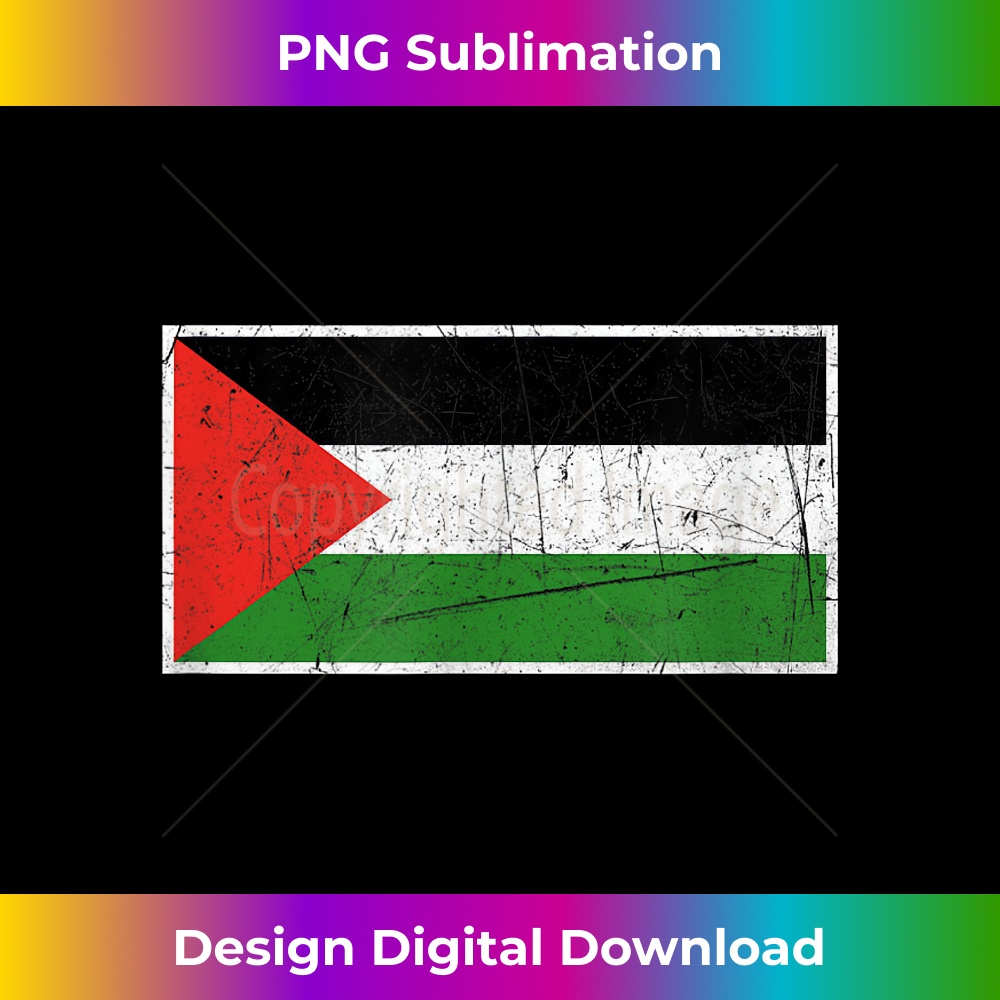 Palestine & Gaza Flag vintage national Palestinian colors - - Inspire ...