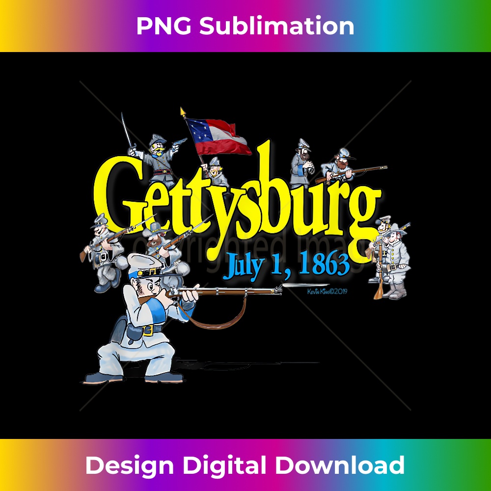 Fun Gettysburg Civil War - Sublimation-Optimized PNG File - - Inspire ...