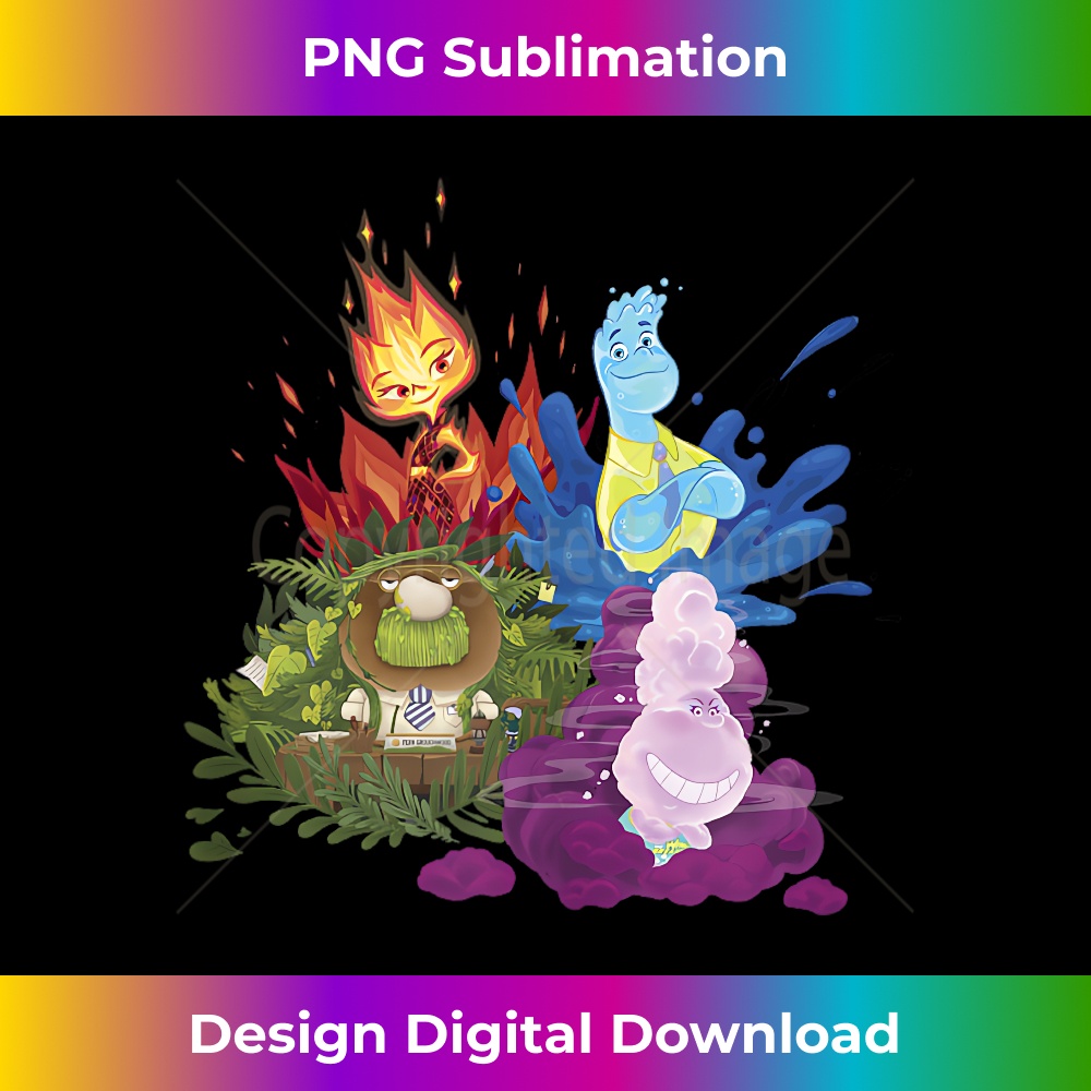 Disney Pixar Elemental Four Elements Group Shot - Innovative | Inspire ...