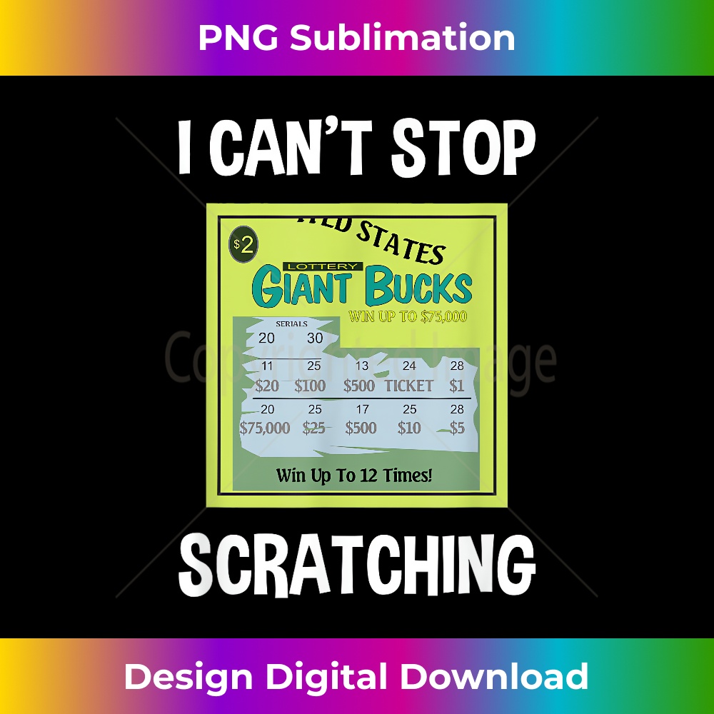 I Can't Stop Scratching Scratch Off - Classic Sublimation PN | Inspire ...