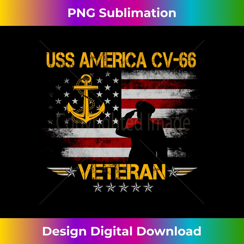 USS America CV-66 Aircraft Carrier Veteran Flag Veterans Day - Inspire ...