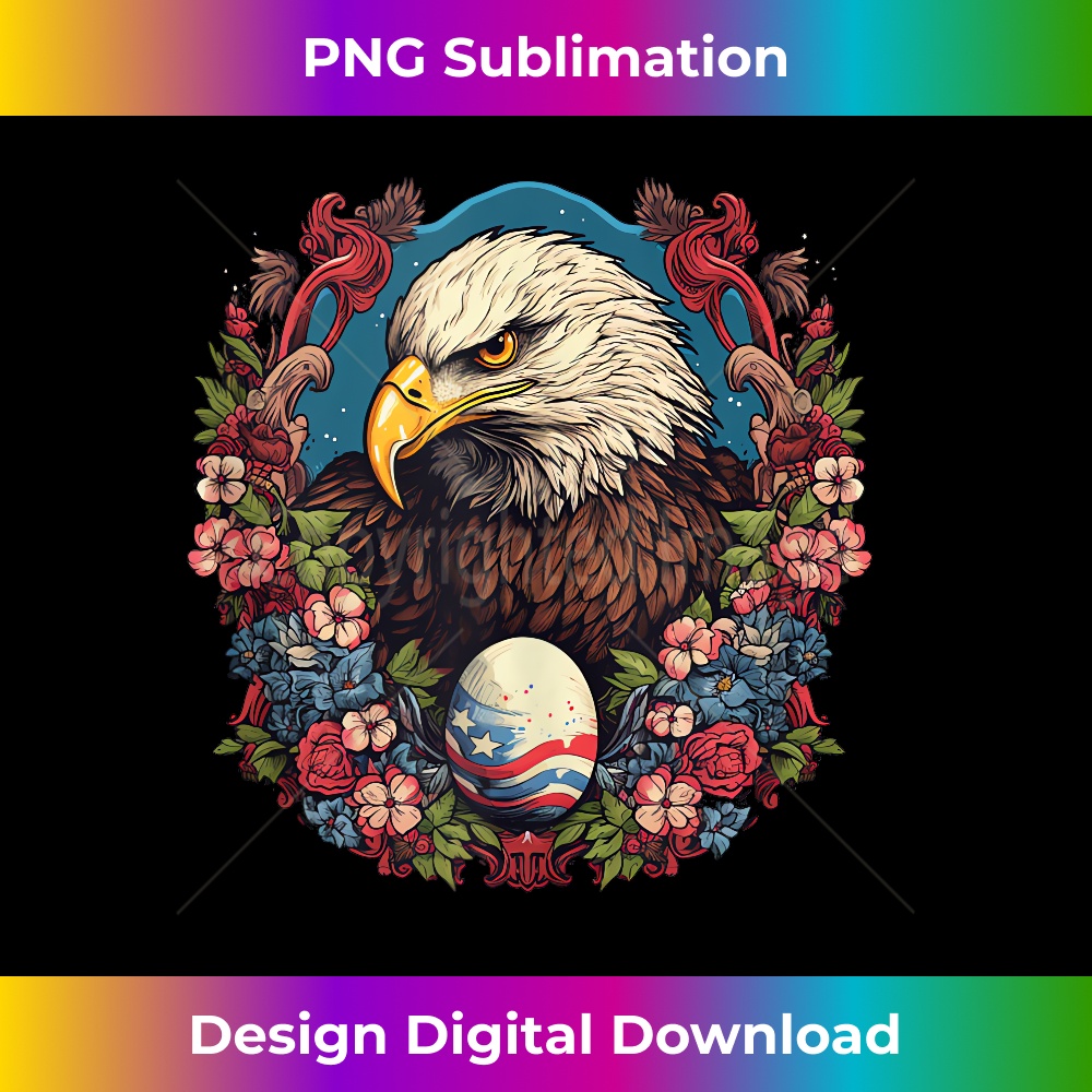 Patriotic Easter Egg with cool Eagle for Eggs Hunt - Vibrant | Inspire ...