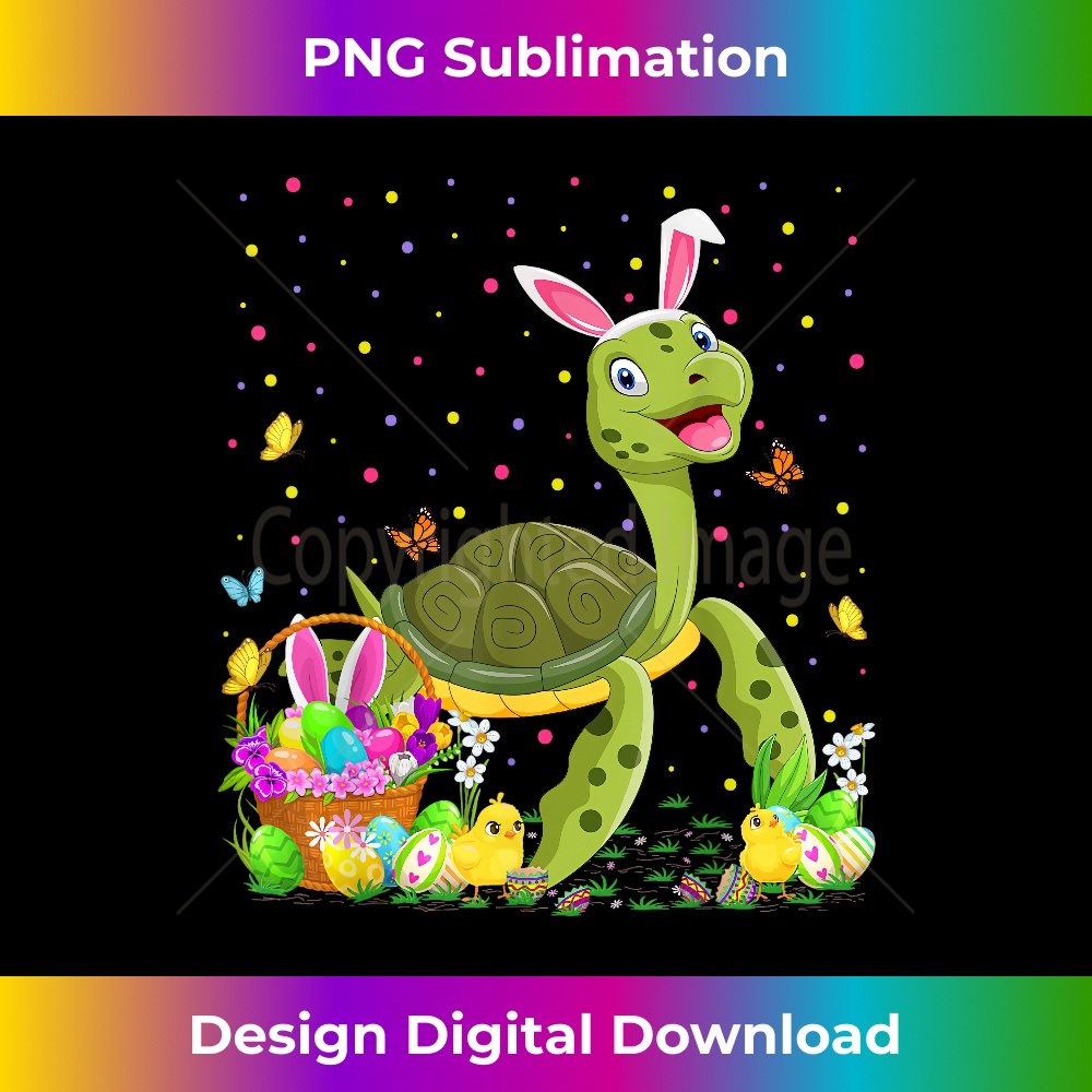 Easter Sea Turtle Bunny Egg Hunting Sea Turtle Easter Sunday | Inspire ...