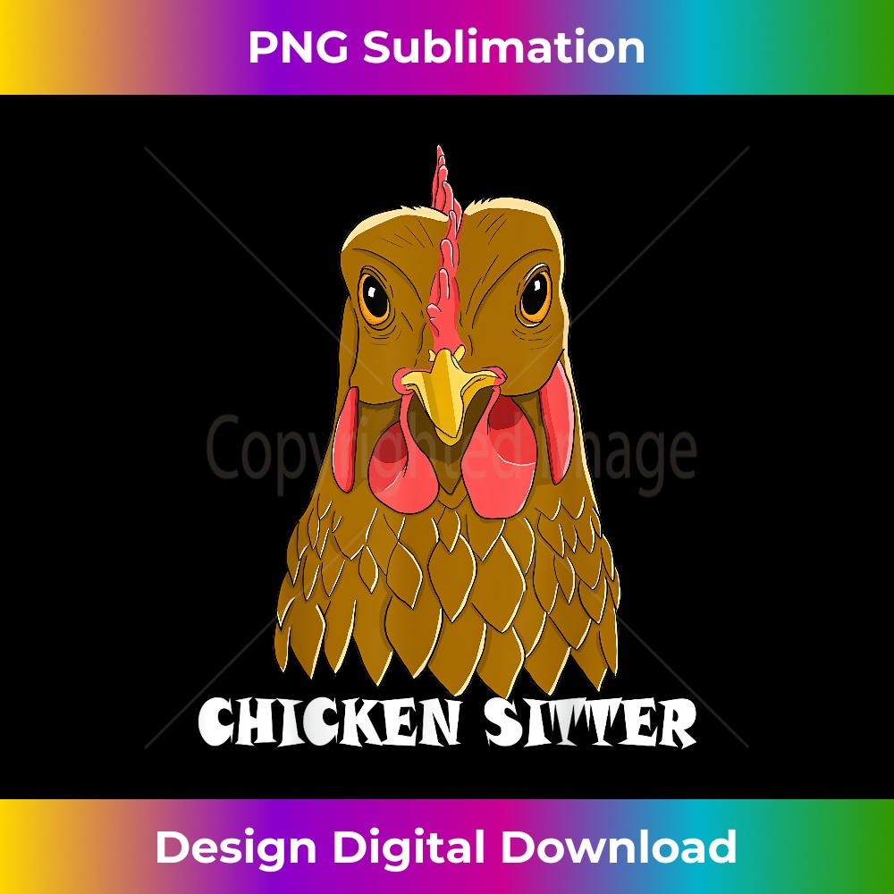 Chicken Sitter Poultry Art For Chicken Lover Farm - Luxe Sub | Inspire ...