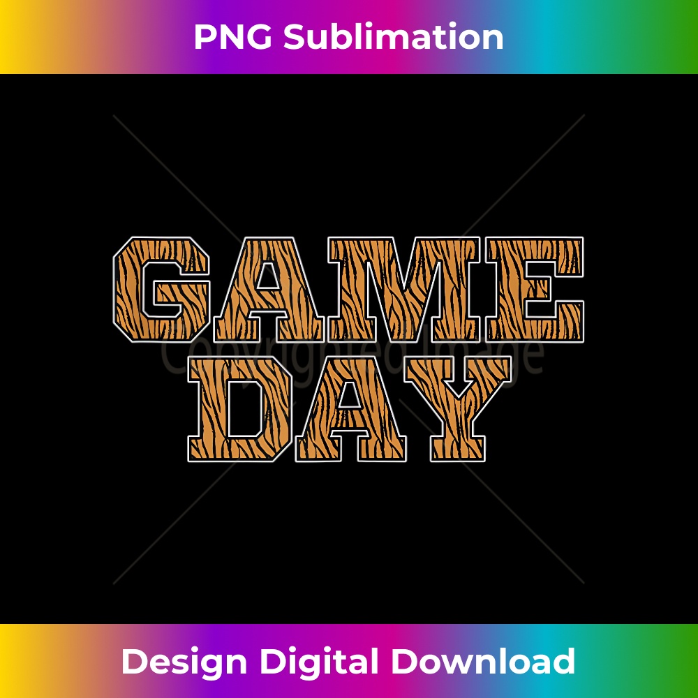 Game Day Tiger Animal Print Sports Soccer Football Mom - Lux | Inspire ...