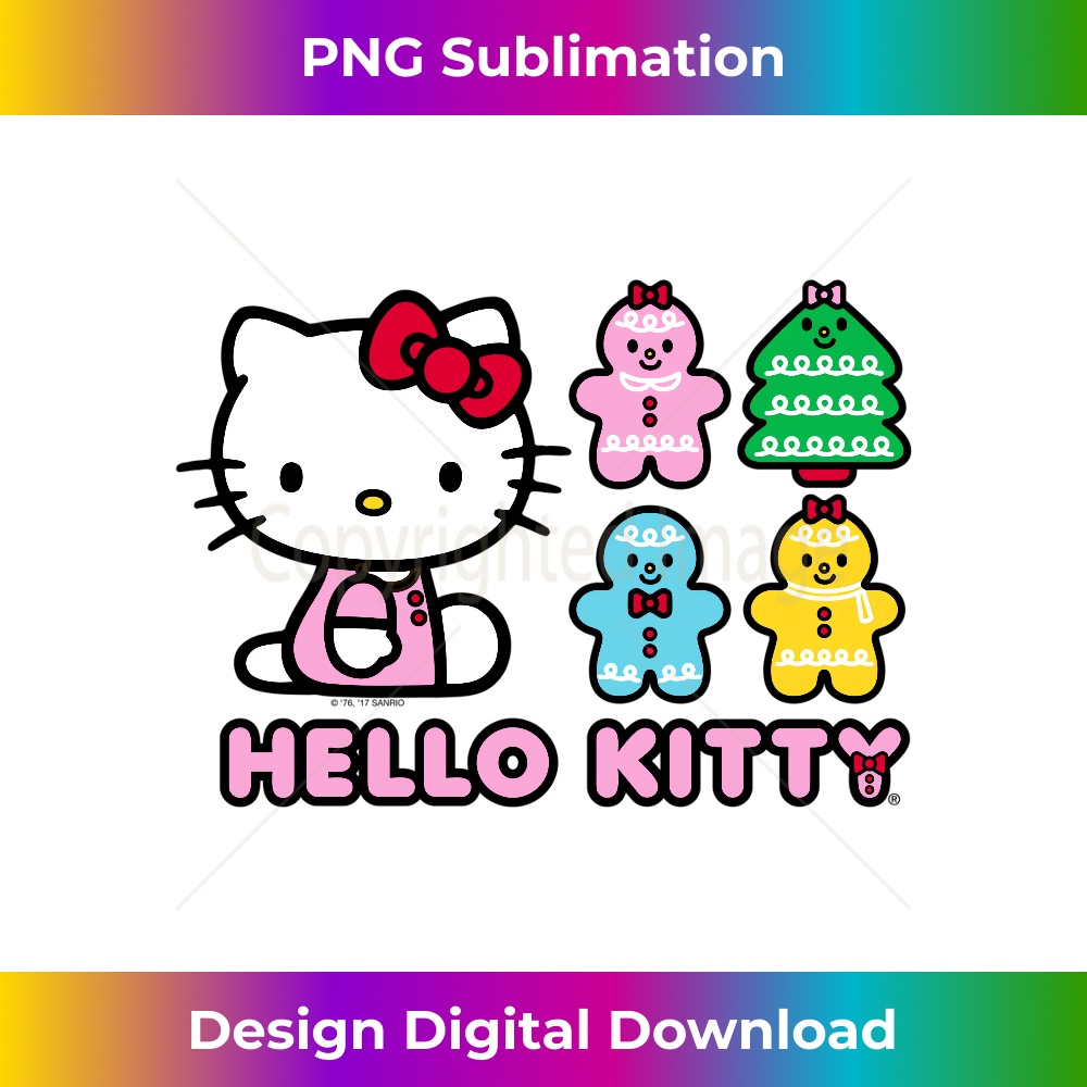 Hello Kitty Gingerbread Cookies - Edgy Sublimation Digital F | Inspire ...