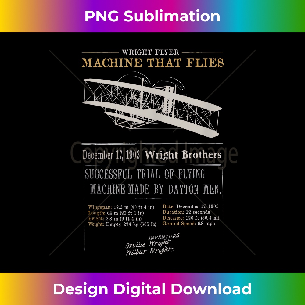 Wright Brothers Tribute 1903 Wright Flyer Flight First Plane | Inspire ...