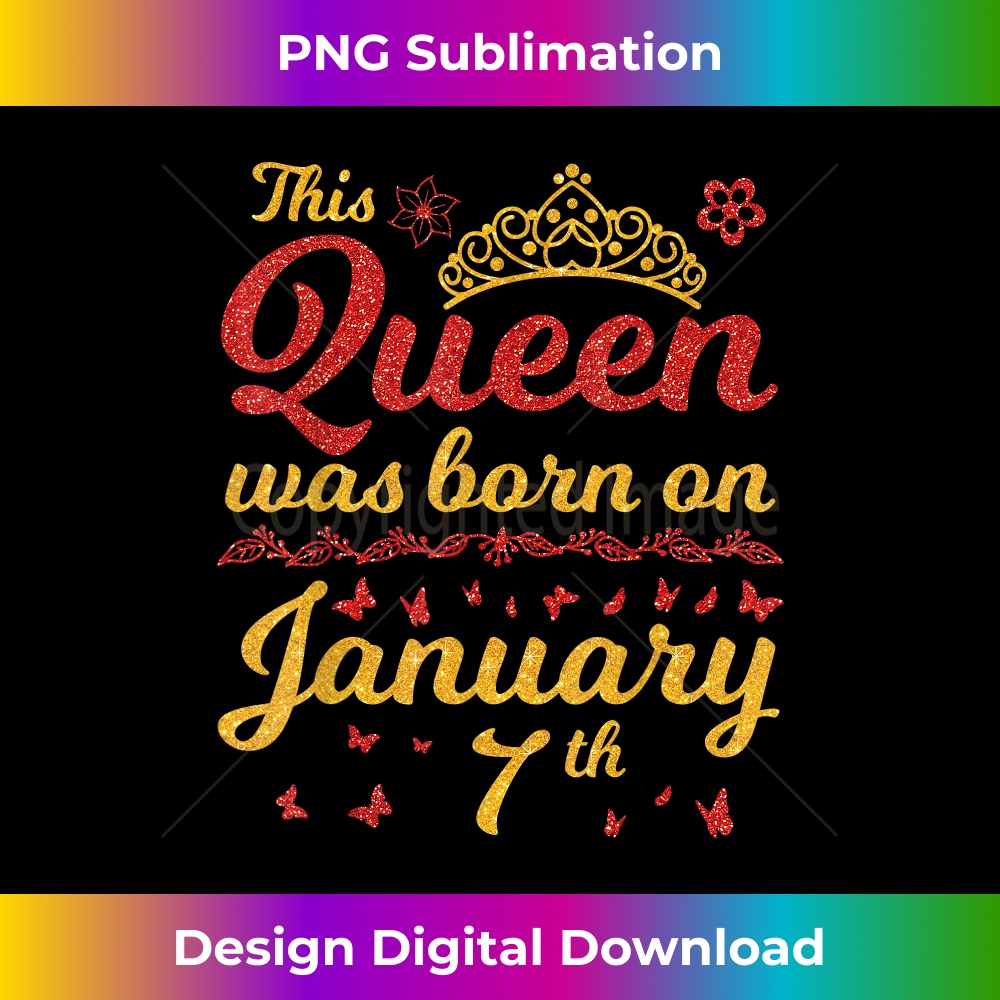 This Queen Was Born On January 7th Happy Birthday To Me You | Inspire ...