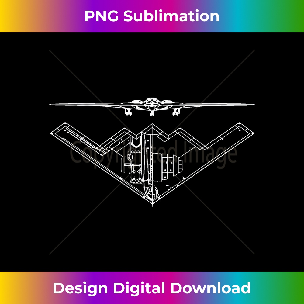 B2 Spirit Plane Diagram - Innovative PNG Sublimation Design - Inspire ...