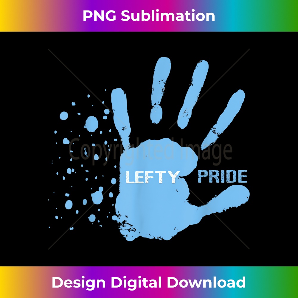 Left-handed Lefty Pride Handprint - Classic Sublimation PNG | Inspire ...