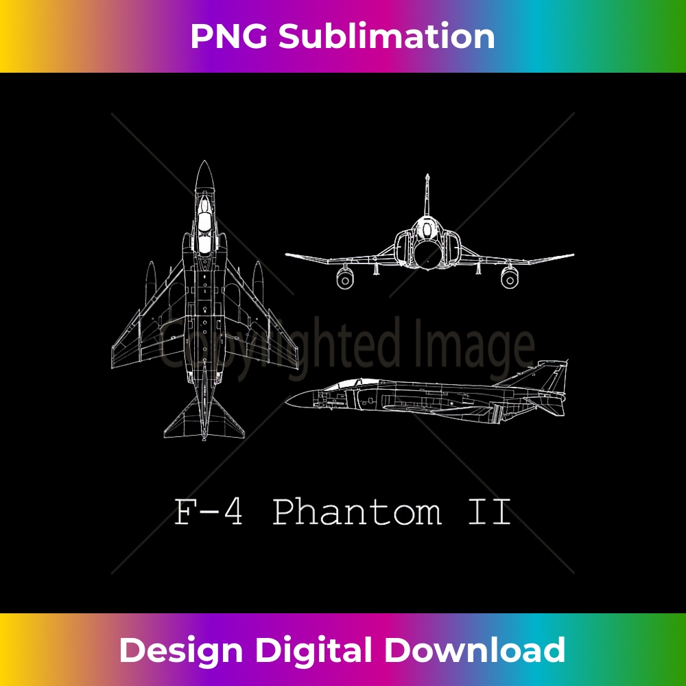 F-4 Phantom II Fighter Jet Mechanical Sketch - Contemporary | Inspire ...