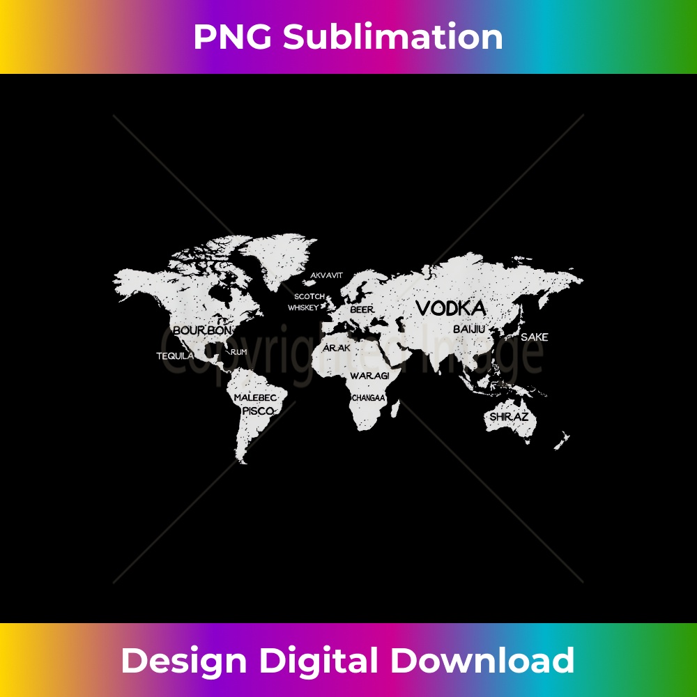 International Alcohol Map Drinking Around the World - Futuri - Inspire ...