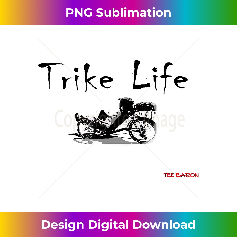 Trike Life Recumbent Tee by TeeBaron - Bohemian Sublimation | Inspire ...