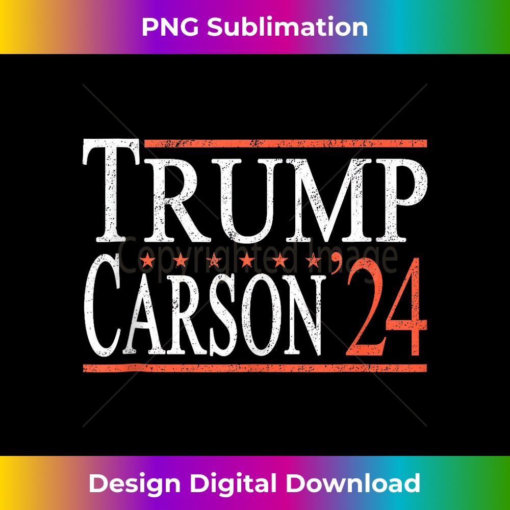 Trump Carson 2024 President Election 2024 America US Flag Ta - Inspire ...