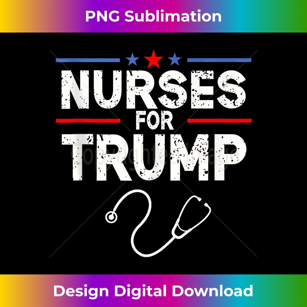Nurses For Trump 2024, Pro Trump USA Election 2024 Tank Top | Inspire ...