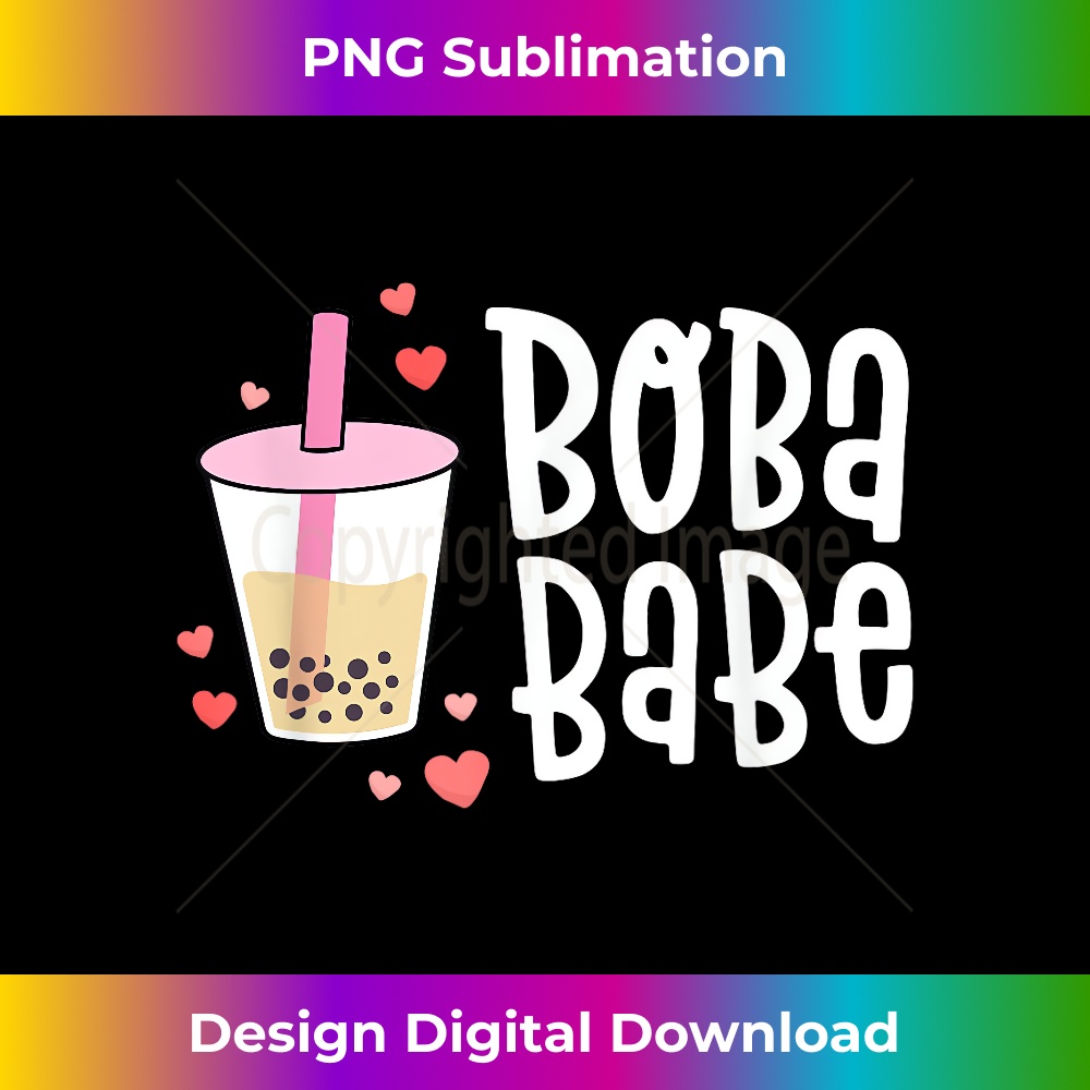 Boba Babe Women Bubble Tea s Kawaii Taro Tea - Classic Subli | Inspire ...