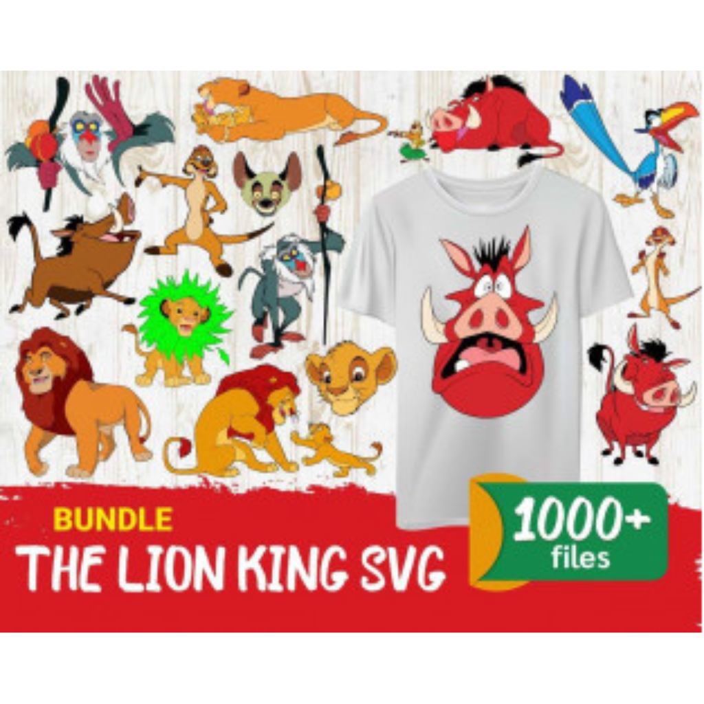 Lion King SVG Bundle, Lion King PNG, Simba PNG, Lion King Lo | Inspire ...