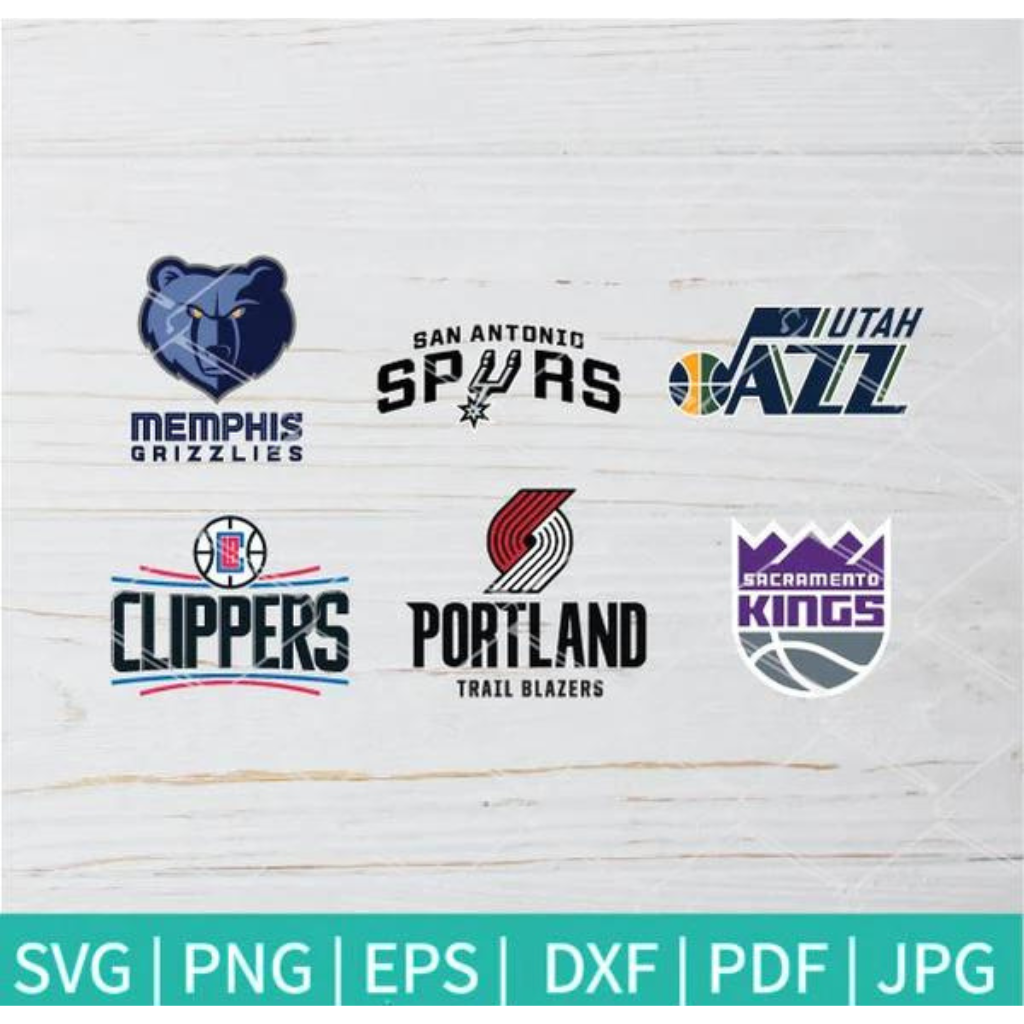 NBA Logo 100 Files Bundle, NBA Svg, NBA Teams Svg, Nba Png, | Inspire ...