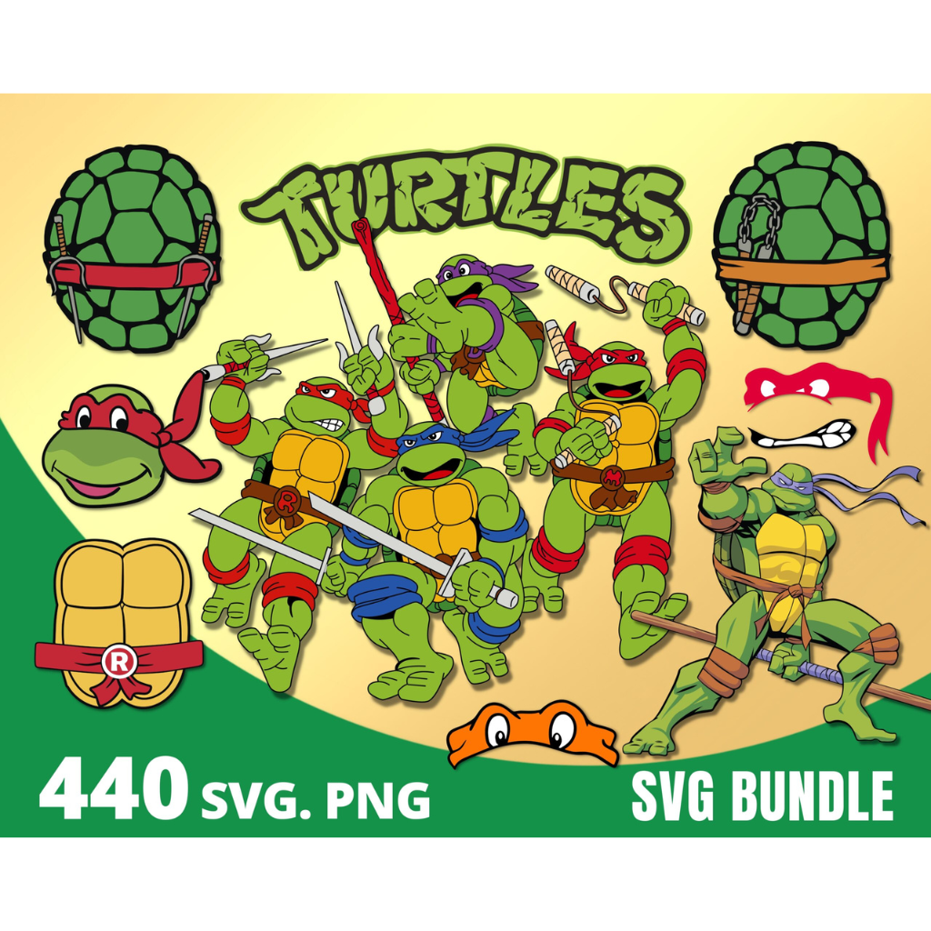 Ninja Turtles Svg, Teenage Mutant Ninja Turtles Svg, Teenage | Inspire ...