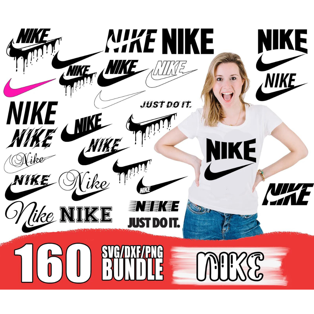 Nike Logos Svg Bundle, Trending Svg, Nike Svg, Nik - Inspire Uplift