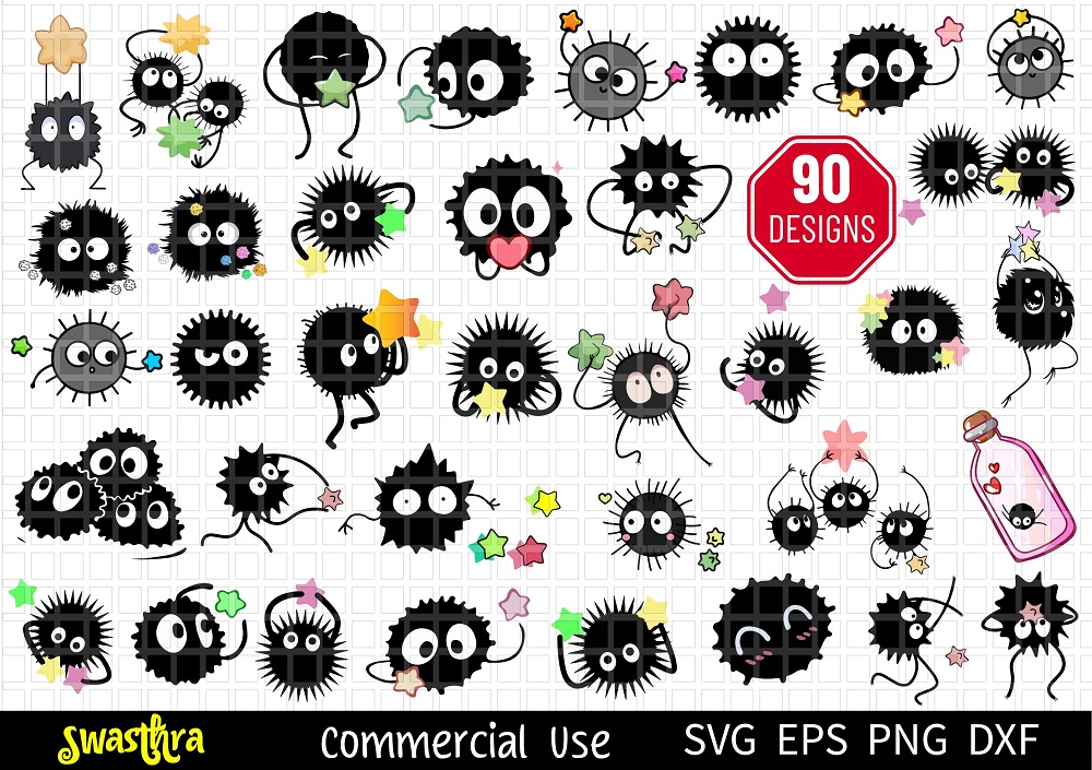 Soot Sprite Svg | Inspire Uplift