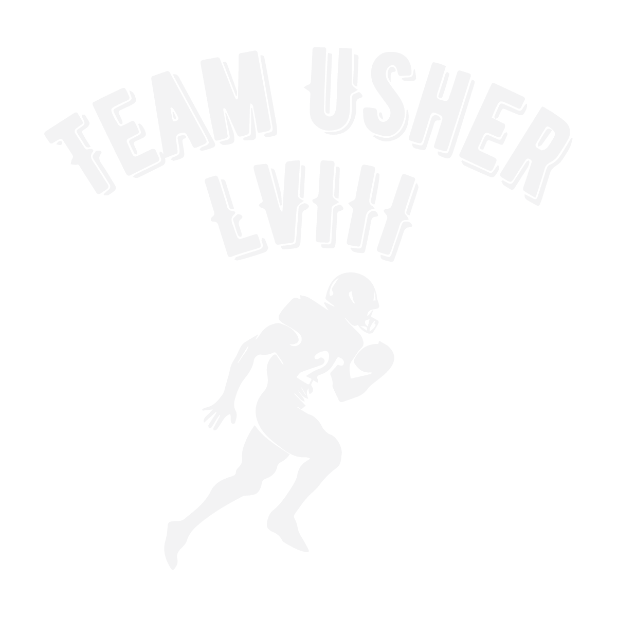 Team Usher Super Bowl Lviii SVG - Inspire Uplift