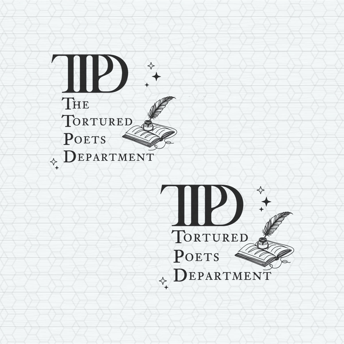 The Tortured Poets Department Ttpd Album SVG | Inspire Uplift