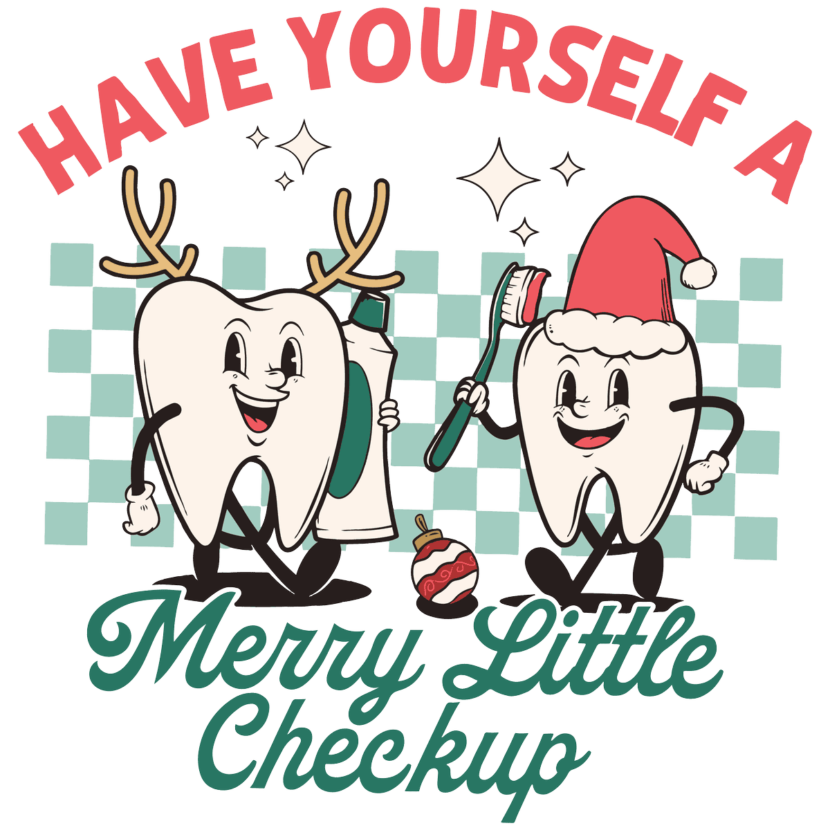 Have Yourself A Merry Little Checkup SVG File For Cricut - Inspire Uplift
