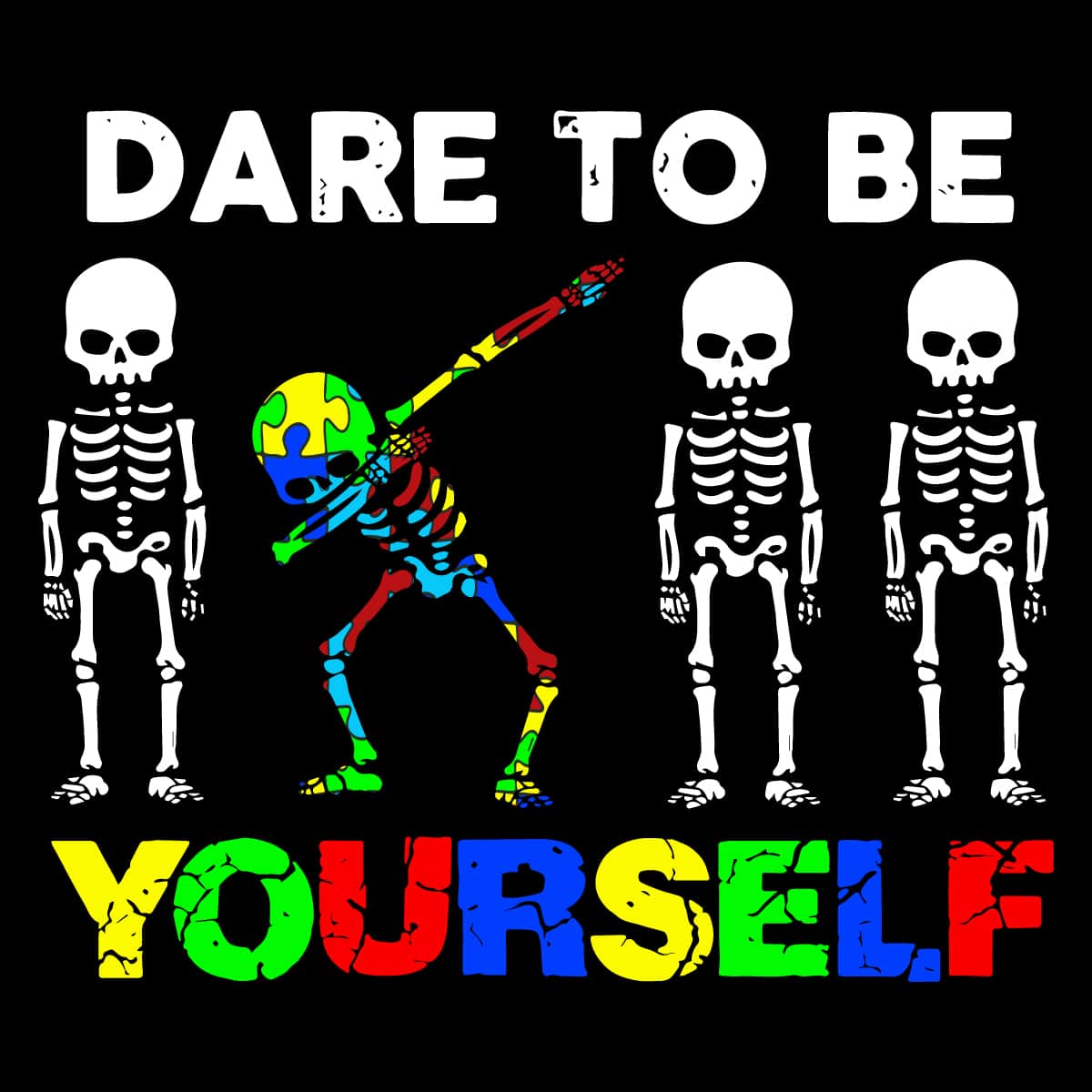 Autism Awareness Skeleton SVG Autism SVG Awareness SVG Eps D - Inspire ...