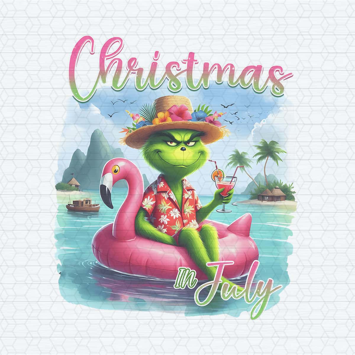 Funny Christmas In July PNG - Inspire Uplift