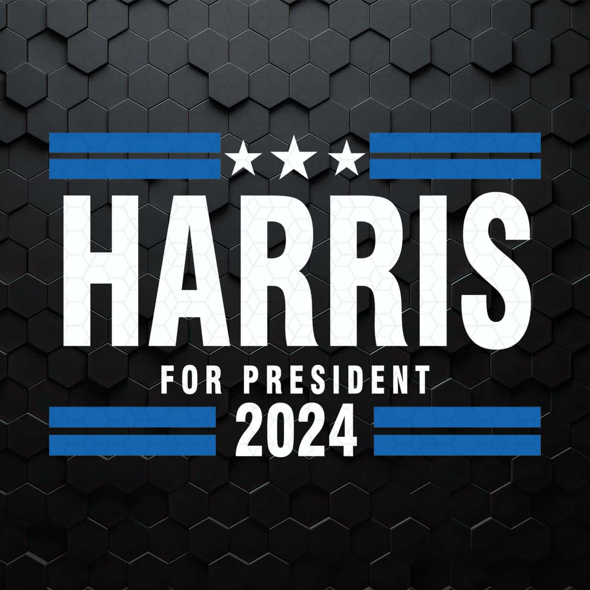 Harris For President 2024 Kamala Harris Campaign SVG | Inspire Uplift