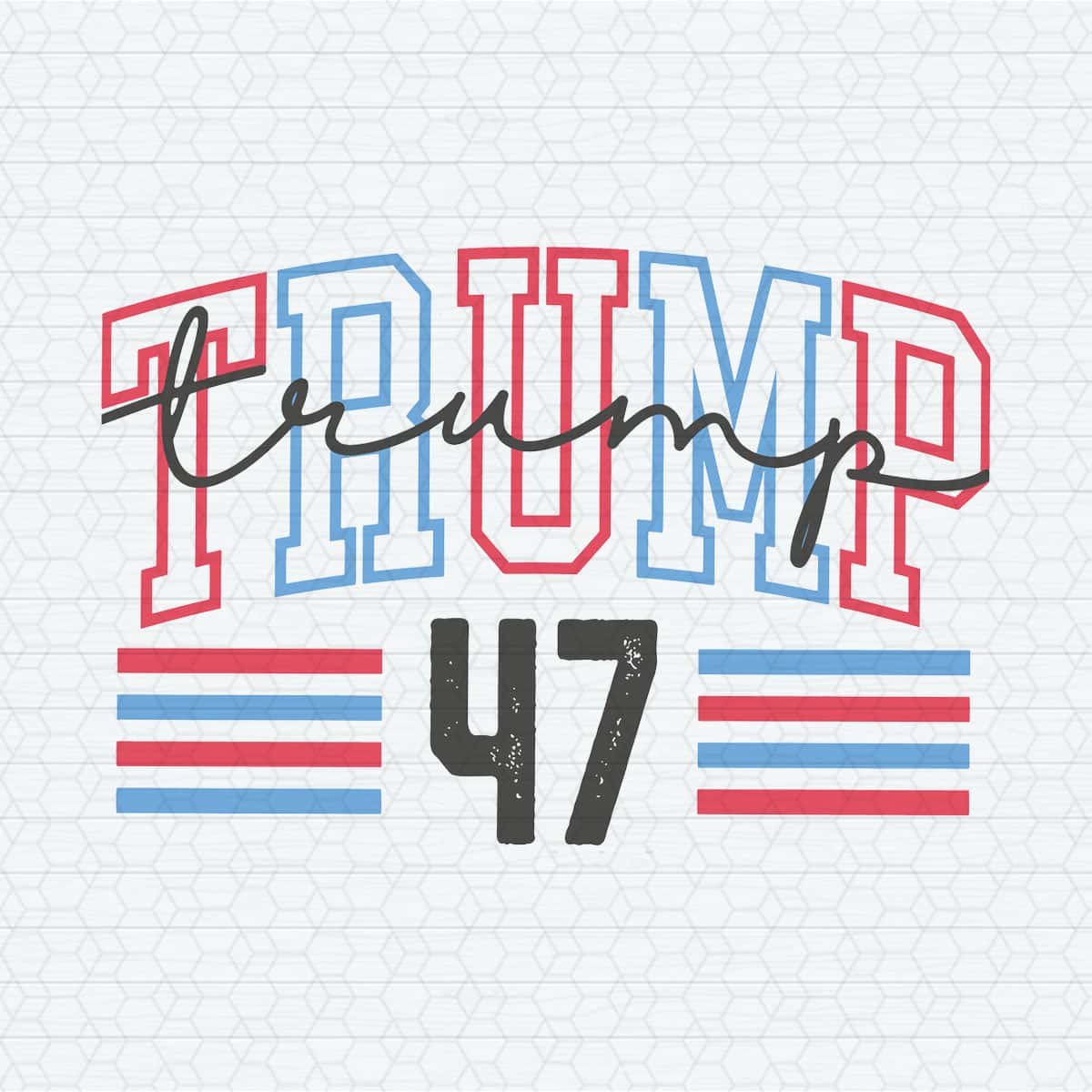 Political Trump 47 Presidential Election SVG | Inspire Uplift